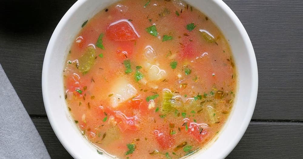 Manhattan Clam Chowder | Punchfork