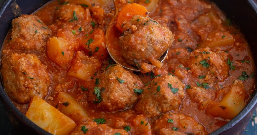 Hearty Italian Meatball Stew | Punchfork