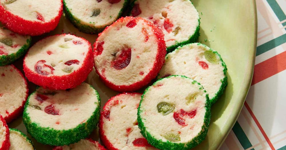 Cherry Icebox Cookies | Punchfork