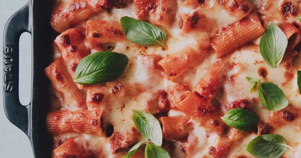 Easy Baked Rigatoni with Sausage | Punchfork