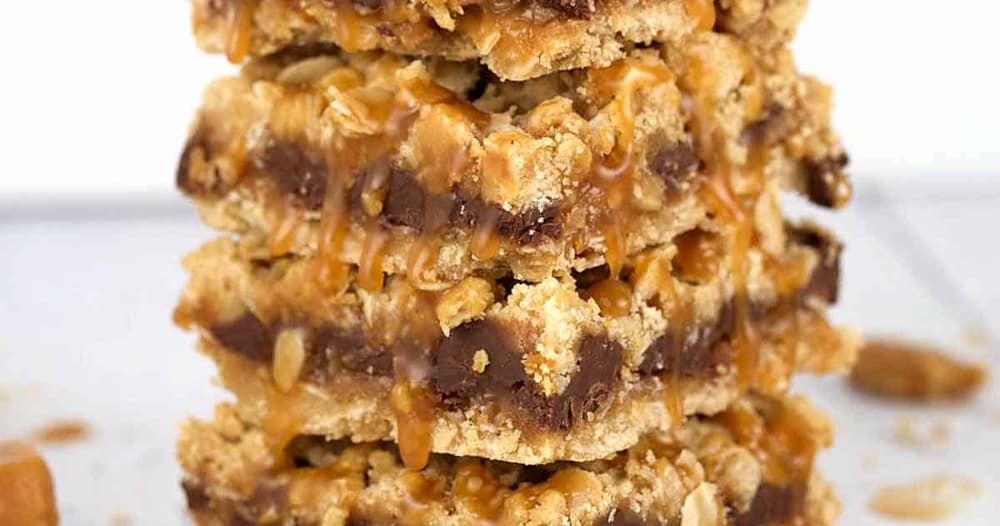 Caramel Chocolate Bars | Punchfork