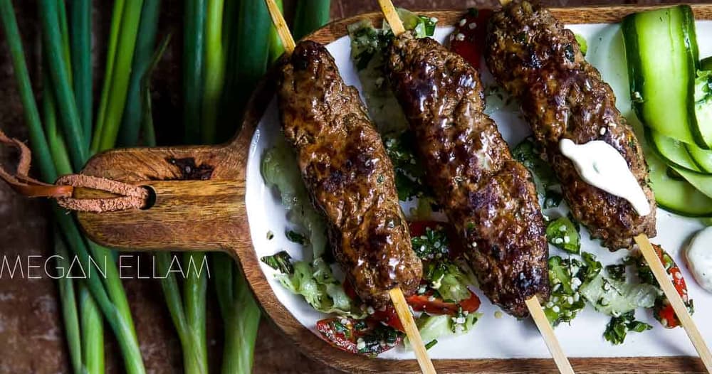 Kafta (Lebanese Beef Kebabs) | Punchfork