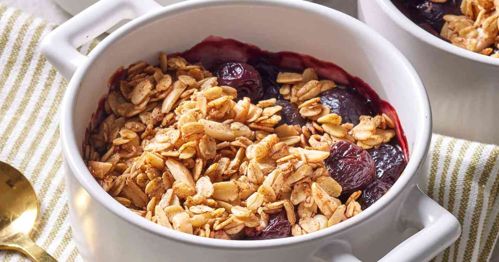 Cherry Crumble | Punchfork