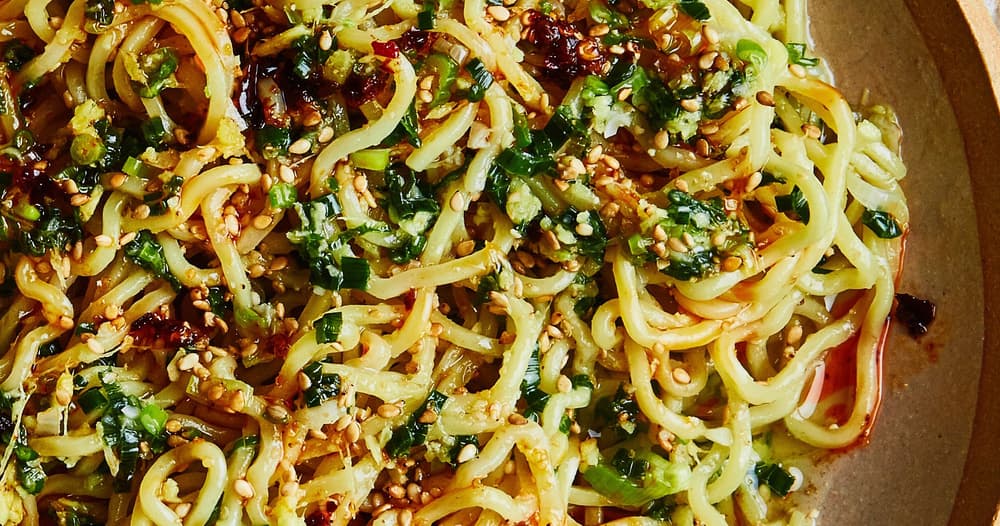 Ginger-Scallion Ramen Noodles | Punchfork