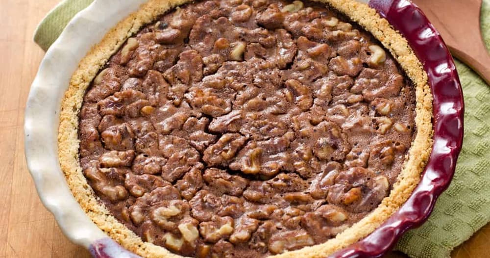 Chocolate Walnut Pie | Punchfork