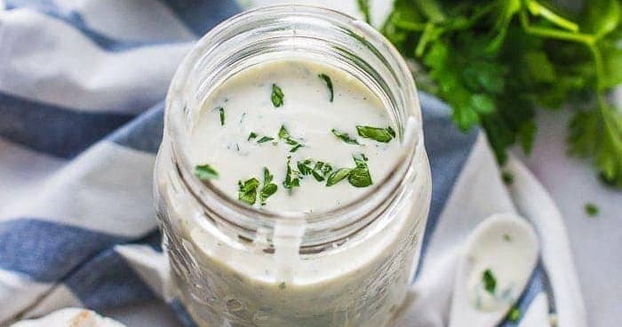 Best Whole30 Ranch Dressing + Whole30 Garlic Mayonnaise | Punchfork