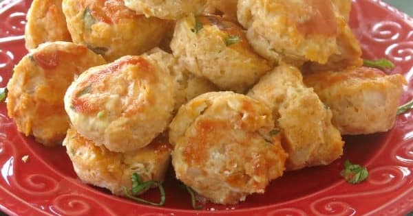 Easy Chicken Meatballs Baked in Muffin Tins | Punchfork