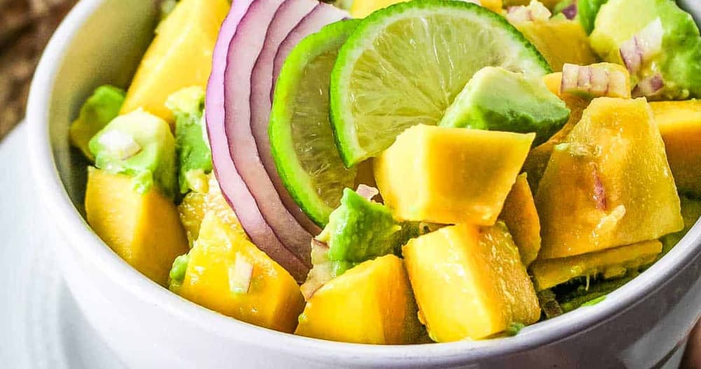 Avocado Mango Salad | Punchfork