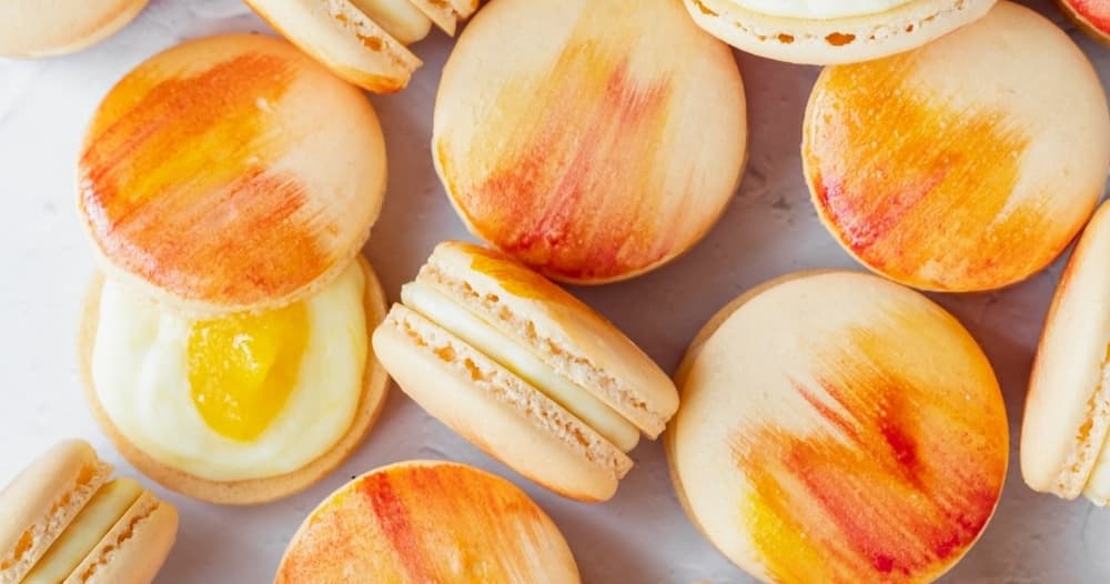 Mango Macarons | Punchfork
