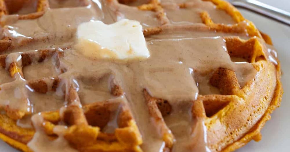 Pumpkin Waffles | Punchfork