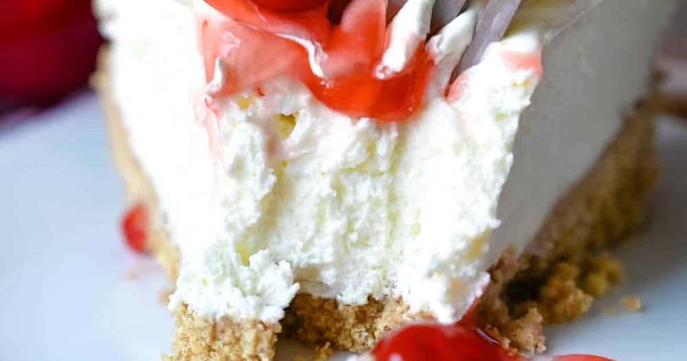 No-Bake Cherry Cheesecake | Punchfork