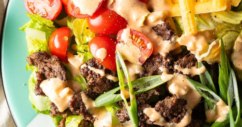 Big Mac Salad | Punchfork