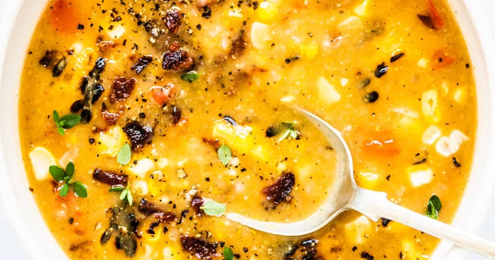 Grilled Corn Chowder | Punchfork