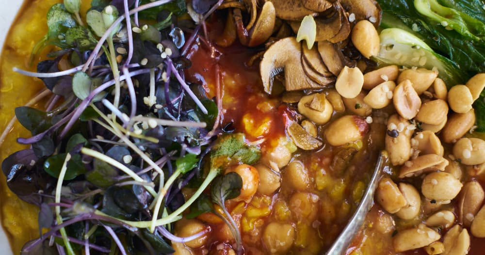 Instant Pot Congee with Brown Rice and Turmeric | Punchfork