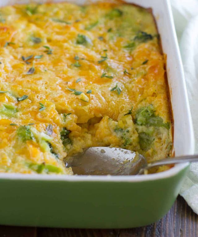 Scalloped Corn and Broccoli | Punchfork