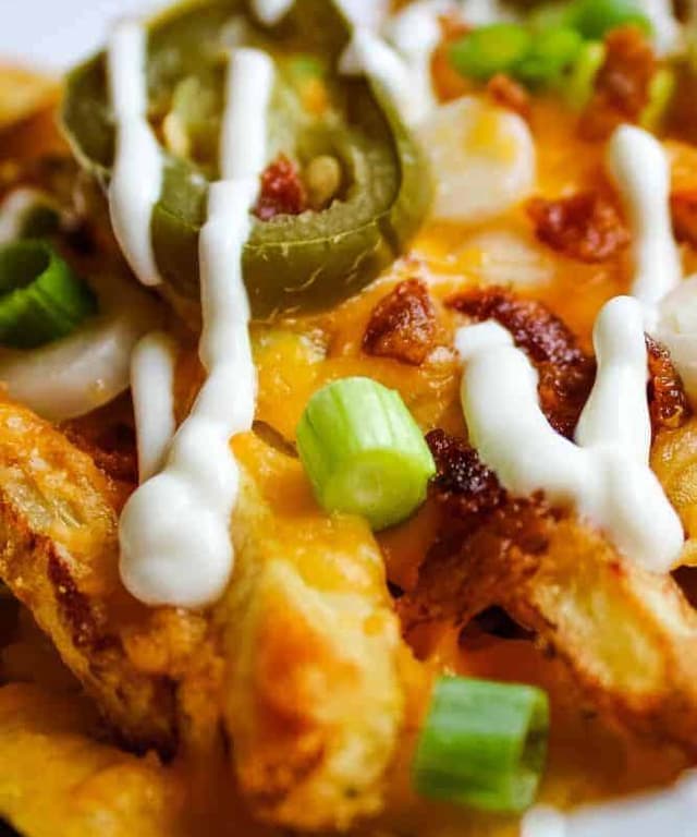 Easy Loaded Fries | Punchfork