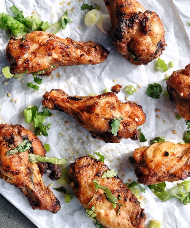 Crispy Air Fryer Chicken Wings with Korean Magic Dust | Punchfork