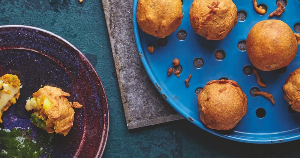 Cheesy Potato Balls (Cheesy Alu Banda) | Punchfork