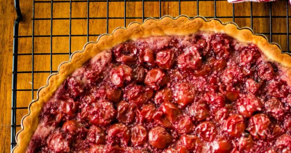 Sour Cherry Tart | Punchfork