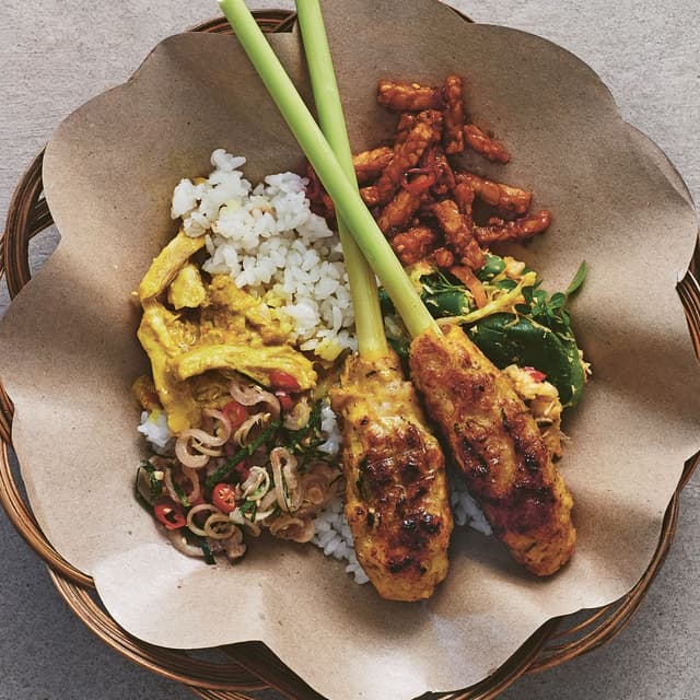 Seafood Satay (Sate Lilit) From ‘The Indonesian Table | Punchfork