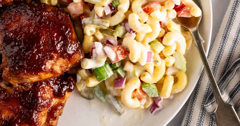 Traditional Macaroni Salad | Punchfork