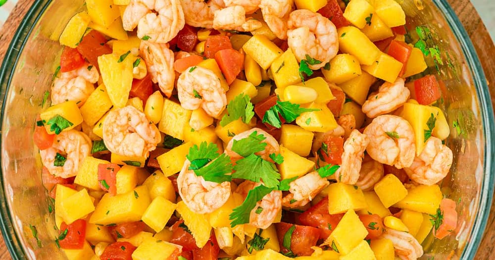 Mango Shrimp Salsa | Punchfork