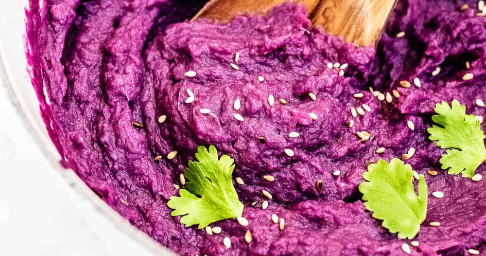 Mashed Purple Sweet Potatoes | Punchfork