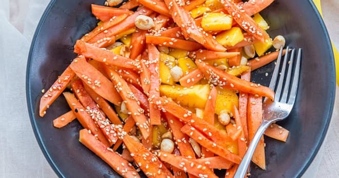 Papaya Mango Salad | Punchfork