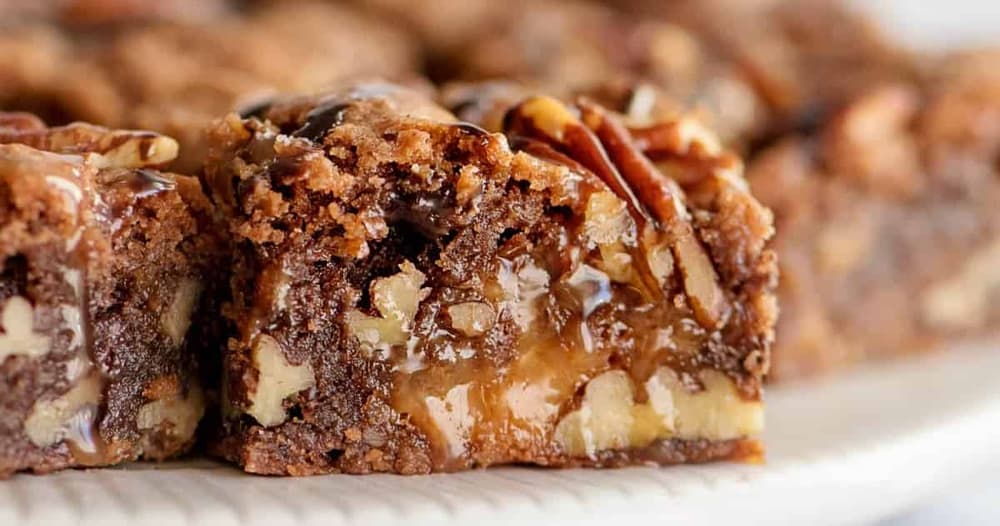 Turtle Brownies | Punchfork