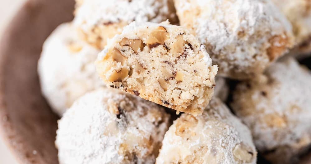 Walnut Snowball Cookies | Punchfork