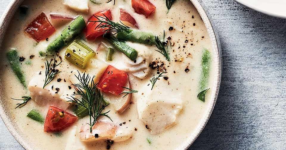 Alaskan Cod Chowder | Punchfork