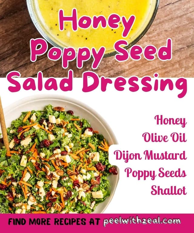 Honey Poppy Seed Dressing (Sugar Free) | Punchfork