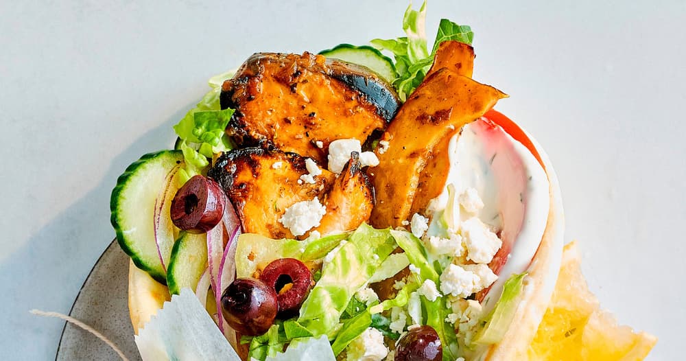 Mushroom Gyros | Punchfork