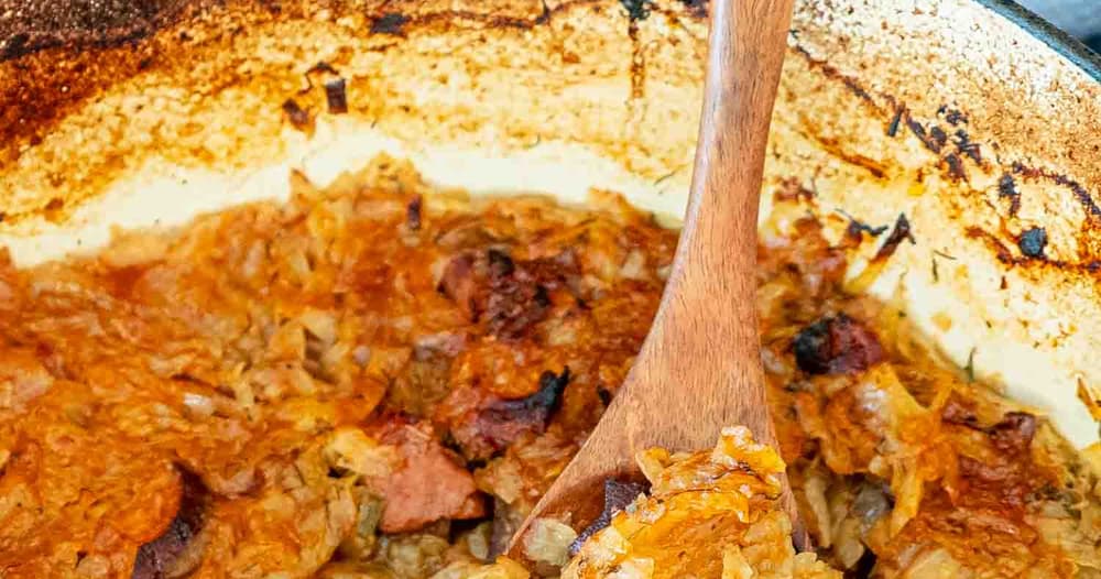 Mom's Braised Cabbage | Punchfork