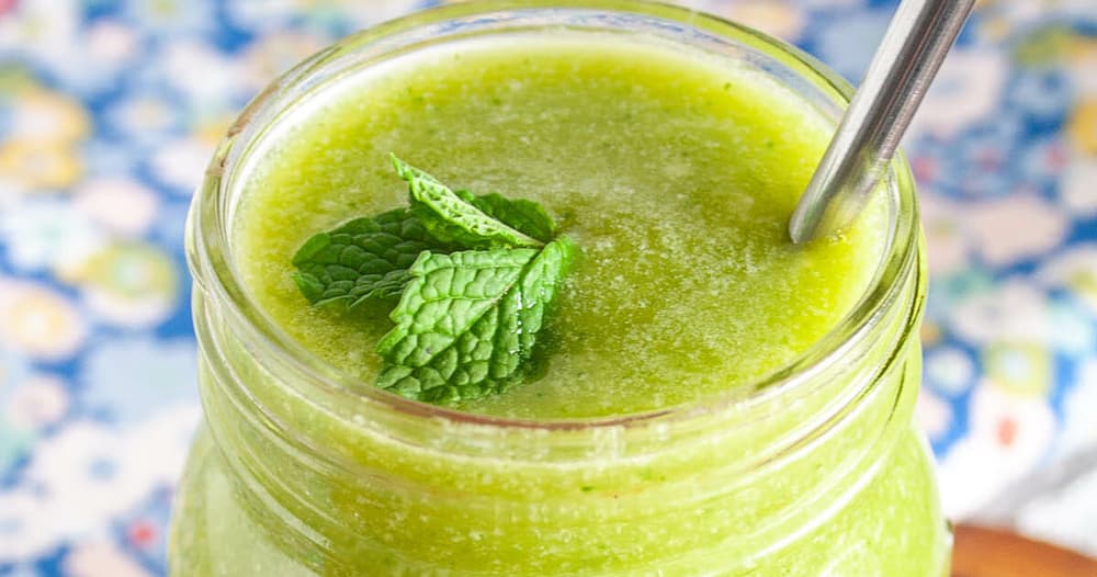 Coconut Mango Cucumber Smoothie | Punchfork