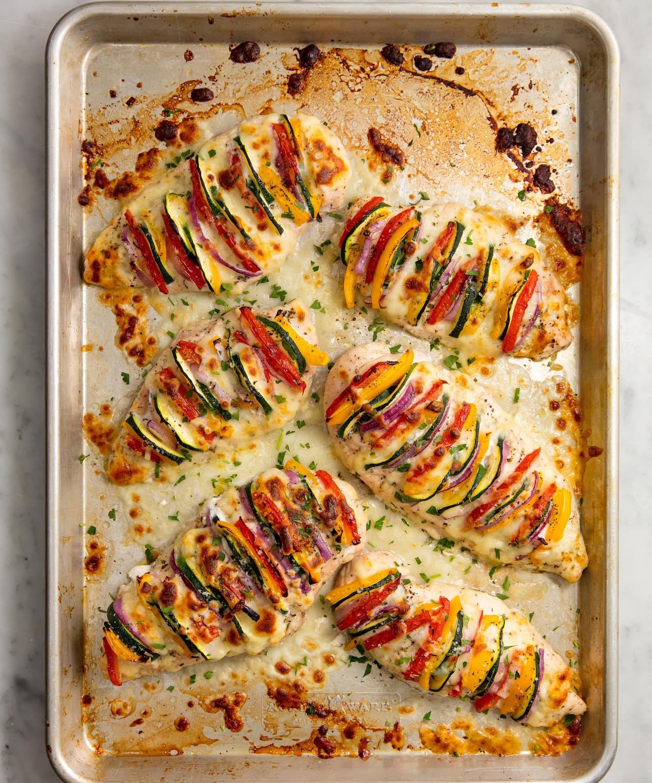 Primavera-Stuffed Chicken | Punchfork