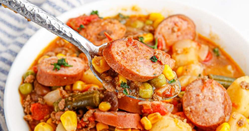 Crockpot Texas Cowboy Stew | Punchfork