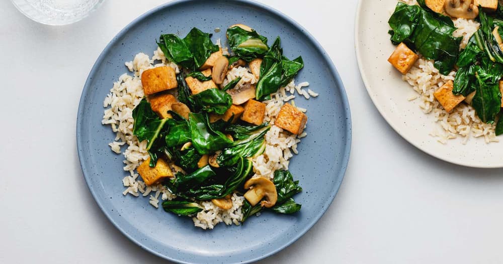 Swiss Chard and Tofu Stir-Fry | Punchfork