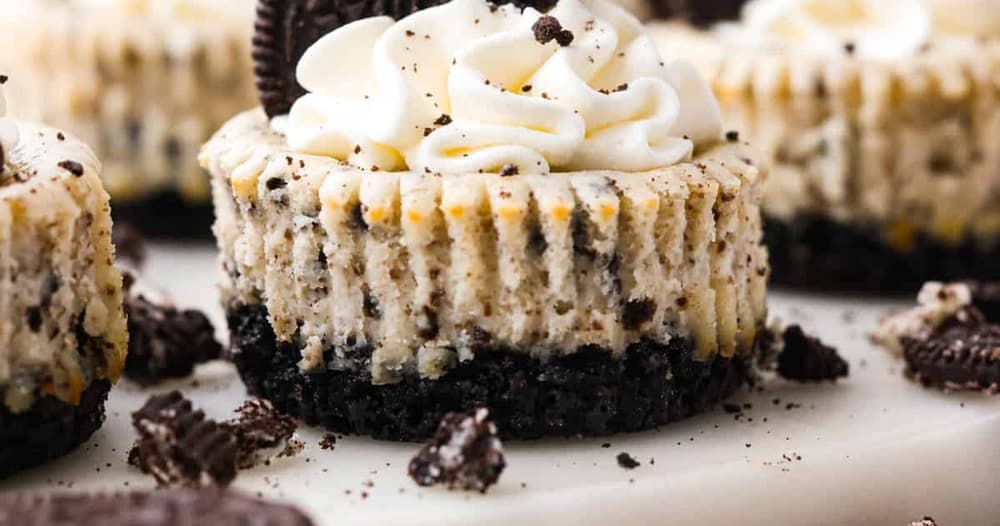 Mini Oreo Cheesecakes | Punchfork