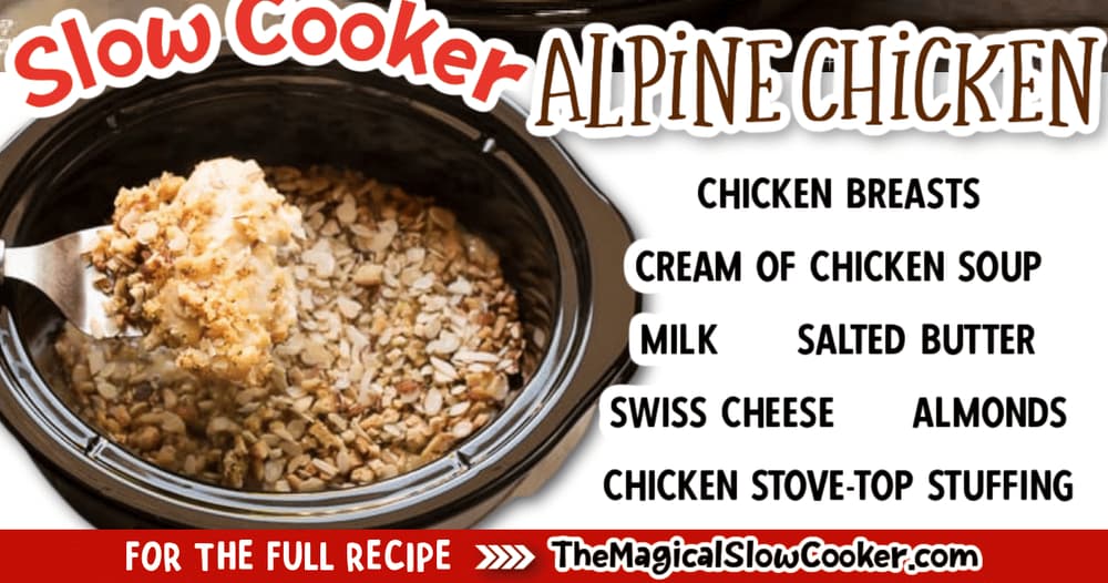 Slow Cooker Alpine Chicken | Punchfork