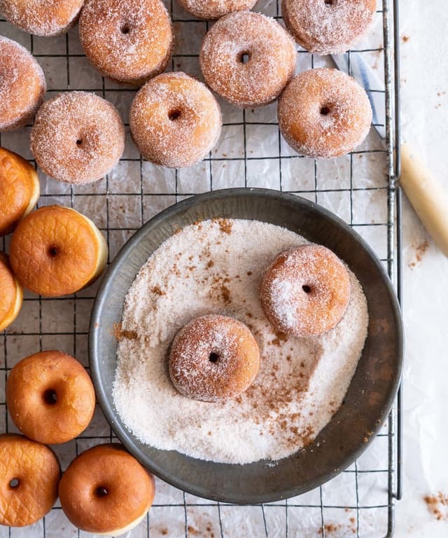 Homemade Mini Donuts (Video Tutorial) | Punchfork