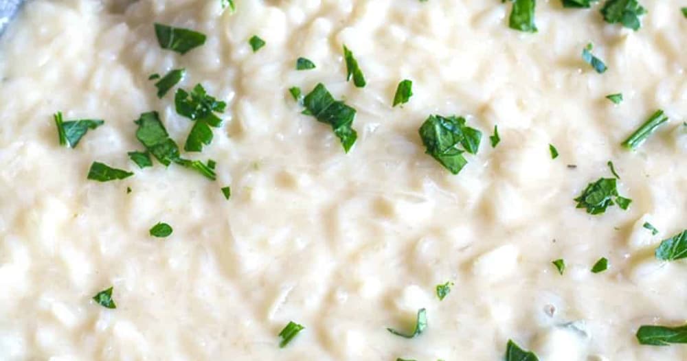 Italian Four Cheese Risotto | Punchfork