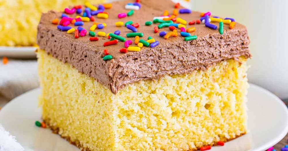 Homemade Yellow Cake | Punchfork