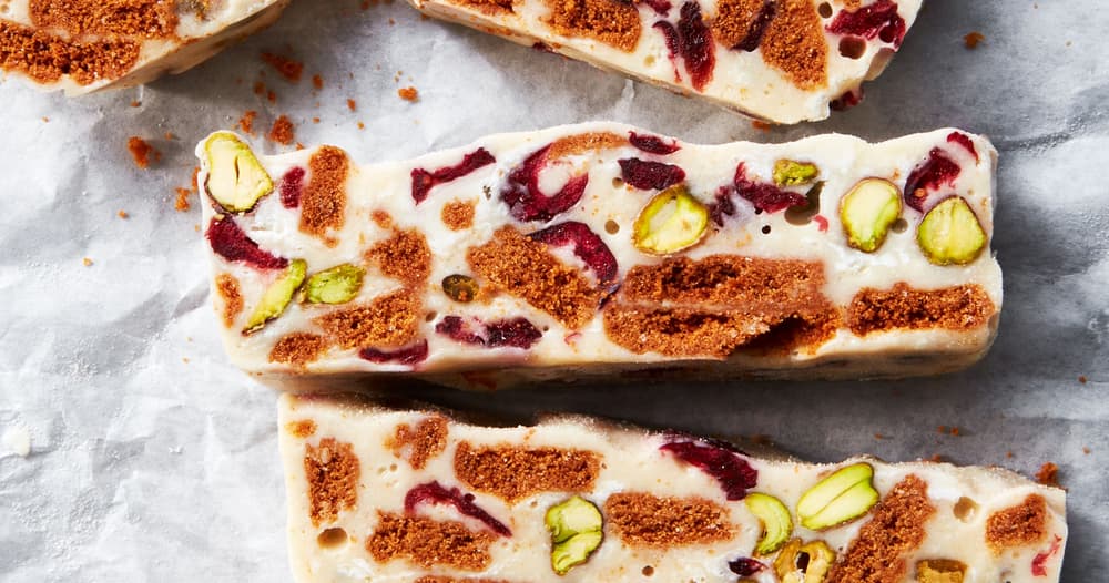 Cookie Butter Snowflake Crisp | Punchfork