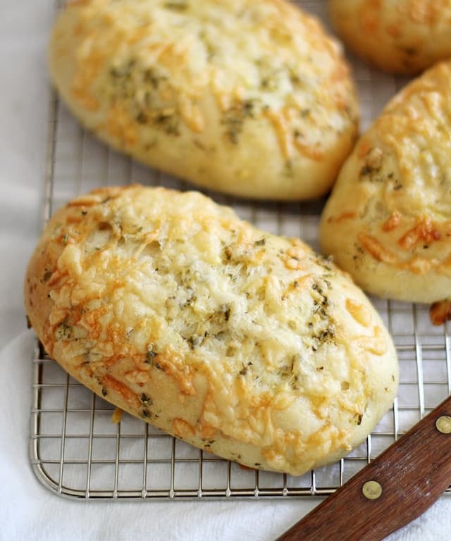 Asiago Hoagie Rolls | Punchfork