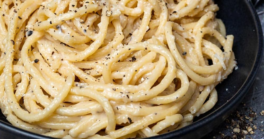 Bucatini Cacio e Pepe | Punchfork