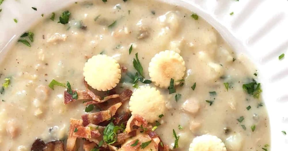 New England Clam Chowder | Punchfork