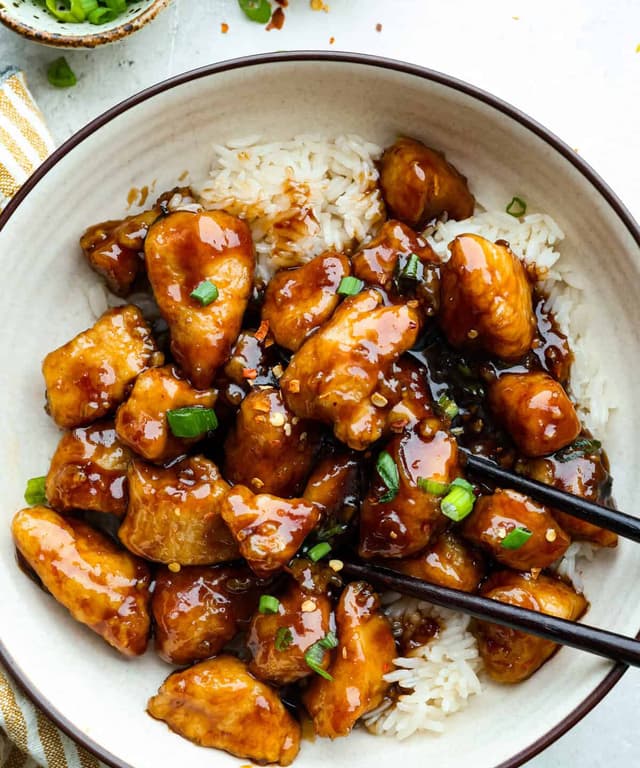 One Pan General Tso's Chicken | Punchfork