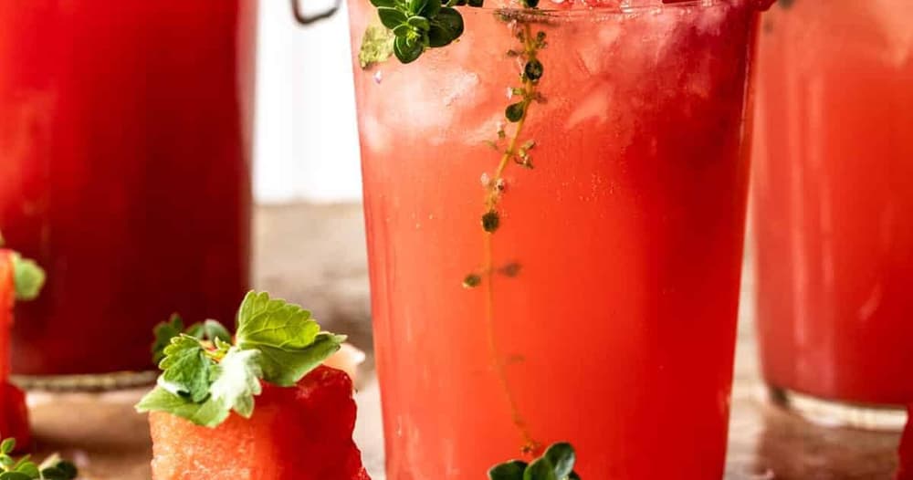Pink Vodka Watermelon Lemonade | Punchfork