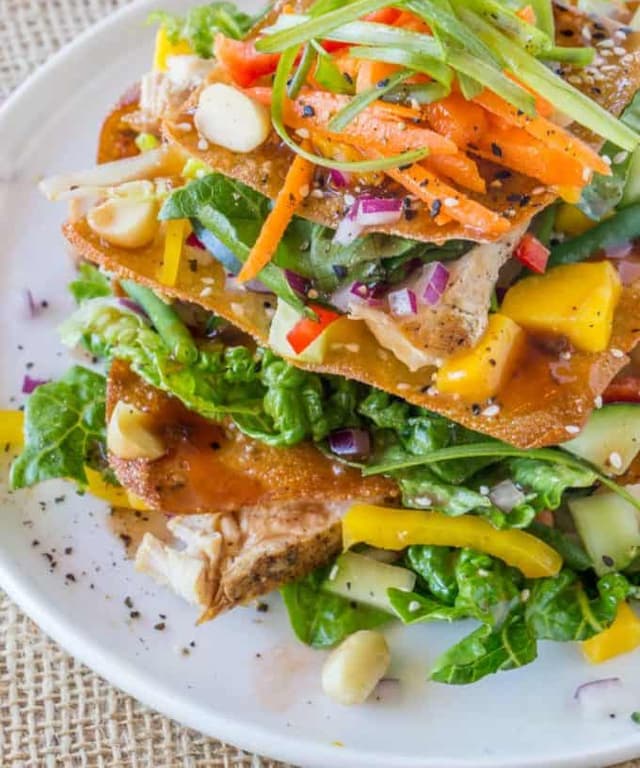 Cheesecake Factory Luau Salad (Copycat) | Punchfork